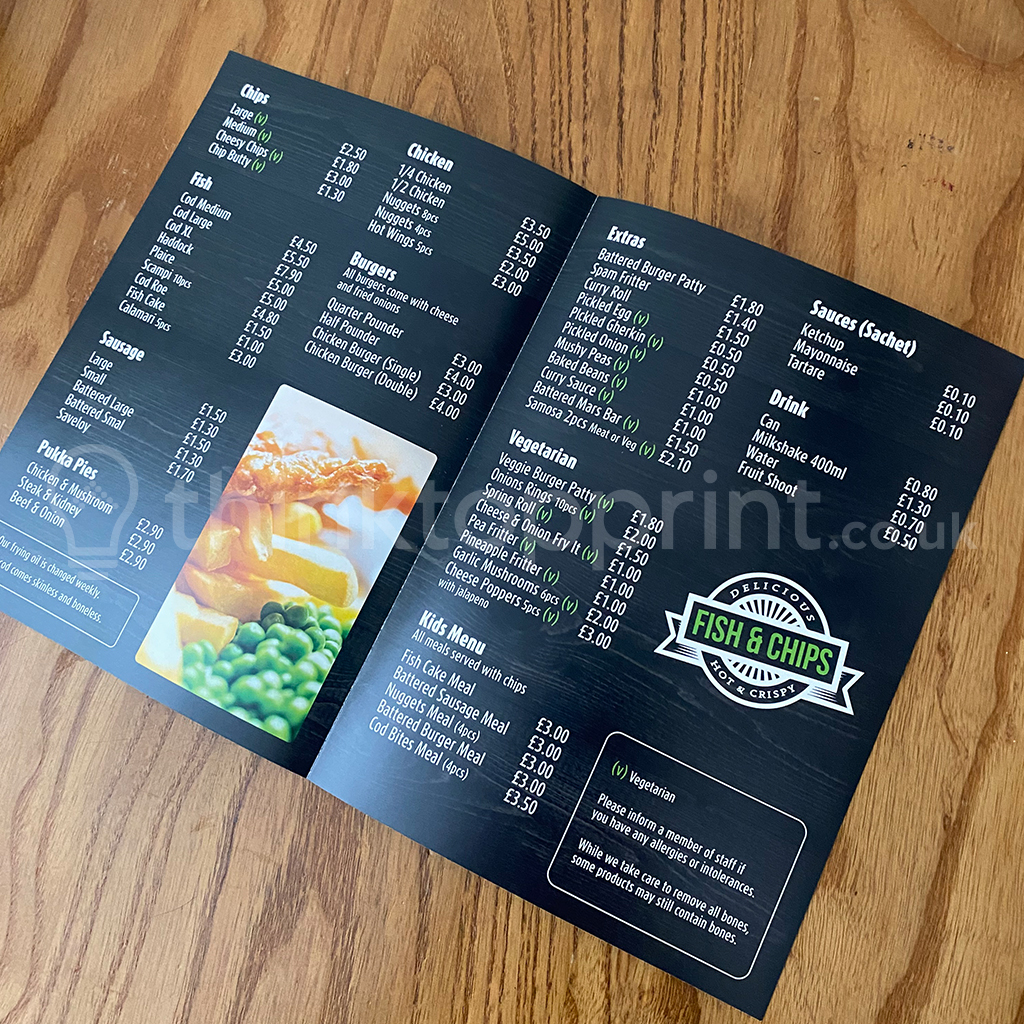 A4 Folded Leaflets Printed & Designed with Free UK Delivery
