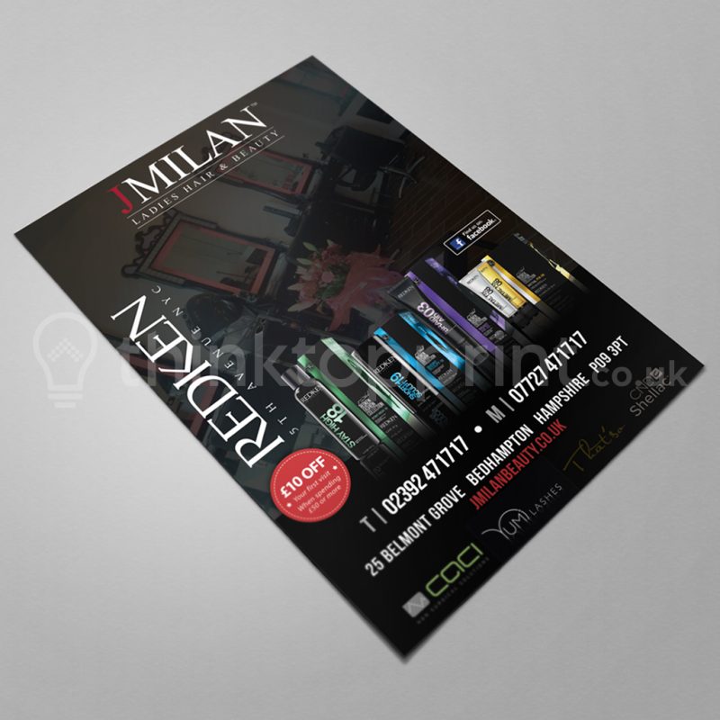 Double Sided Leaflet Printing and Design - Thinktop Print