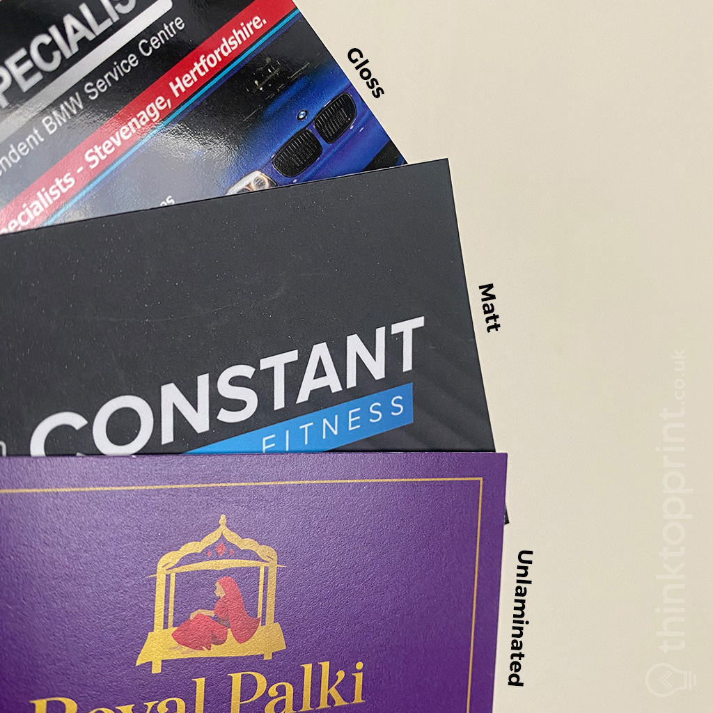 The Difference Between Matt and Gloss Lamination - Thinktop Print